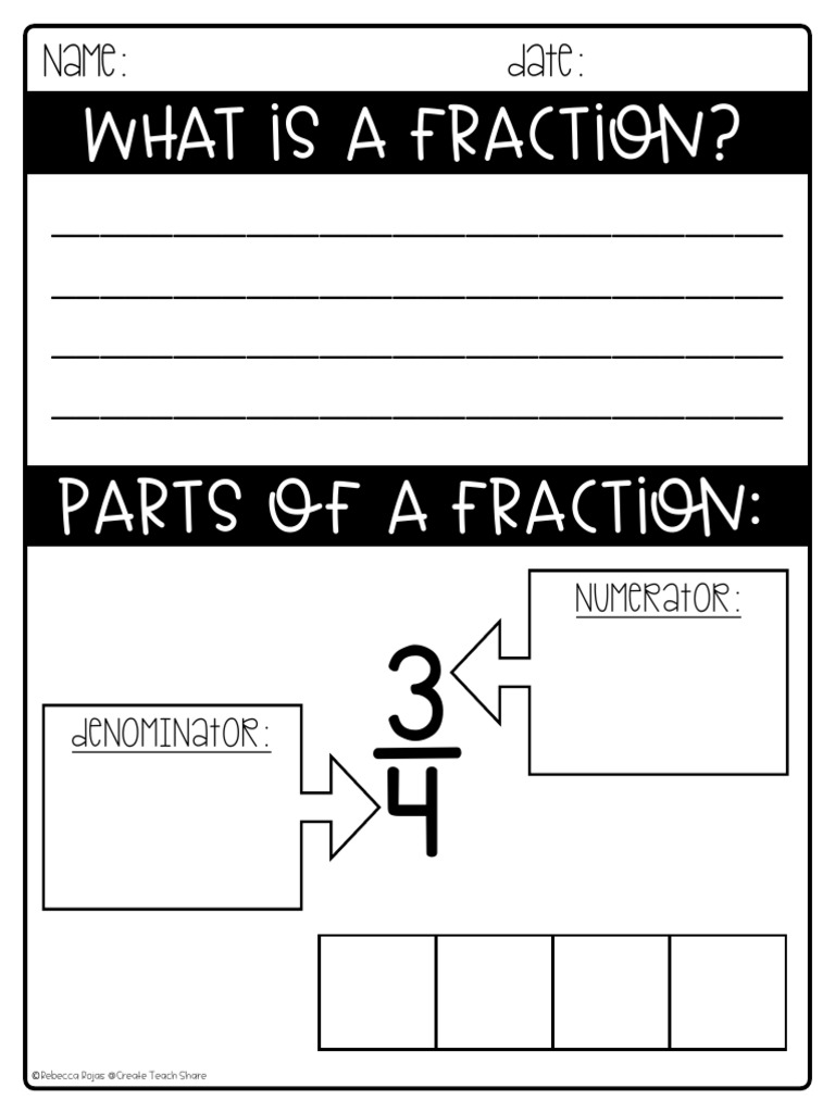 Understanding Fractions for Kids | PDF