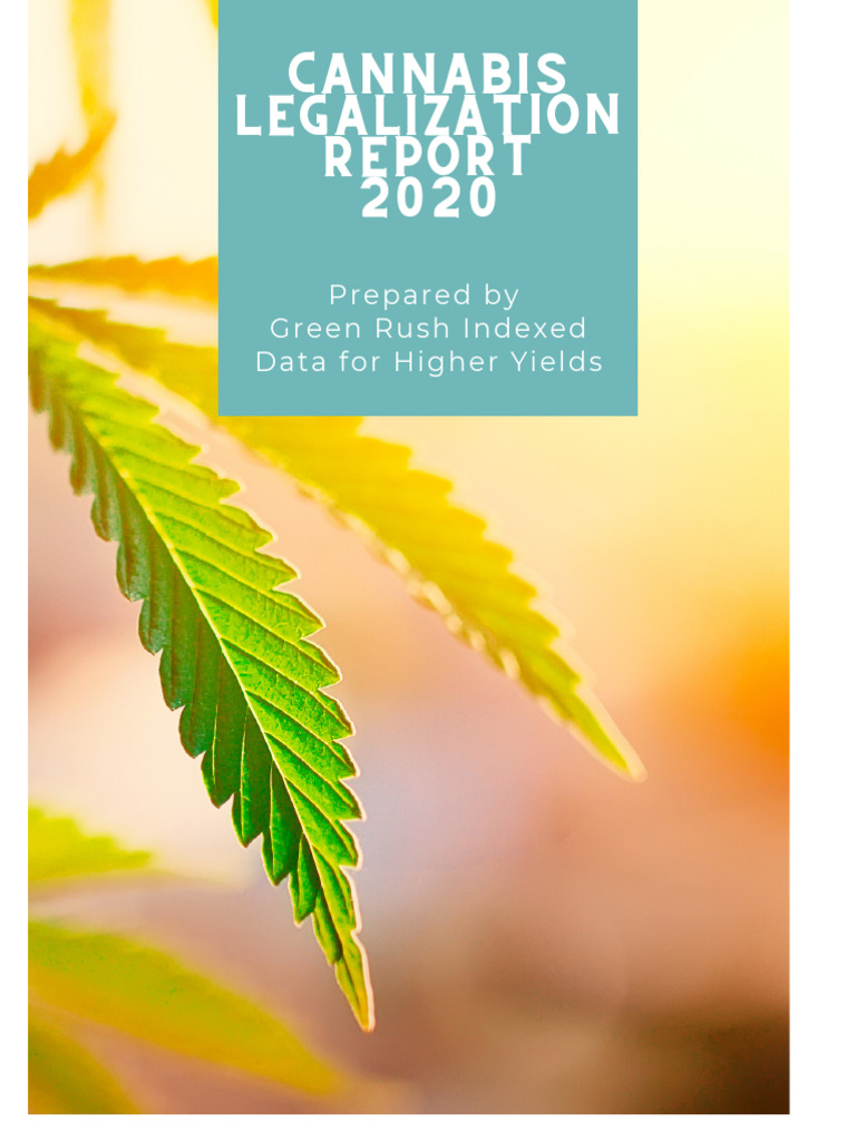 Cannabis Legalization Report 2020 | PDF | Cannabis (Drug) | Government
