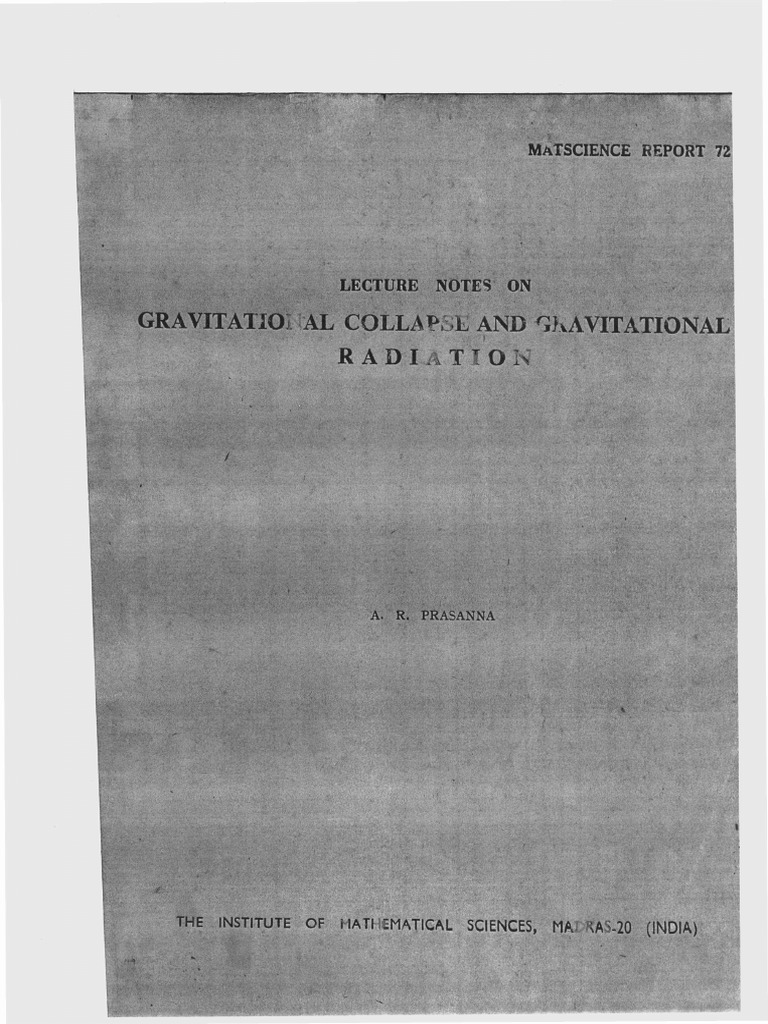 Advanced Gravitational Theory Notes | PDF | Non Euclidean Geometry ...