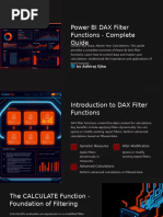 DAX Functions Cheat Sheet | PDF