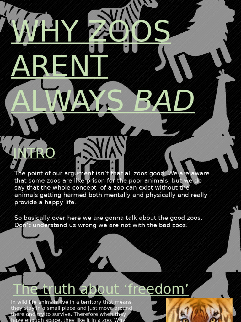 Benefits of Ethical Zoos | PDF