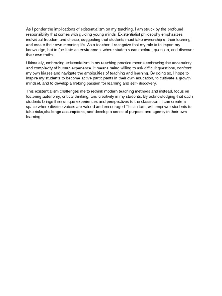 Reflection Educ.5 | PDF