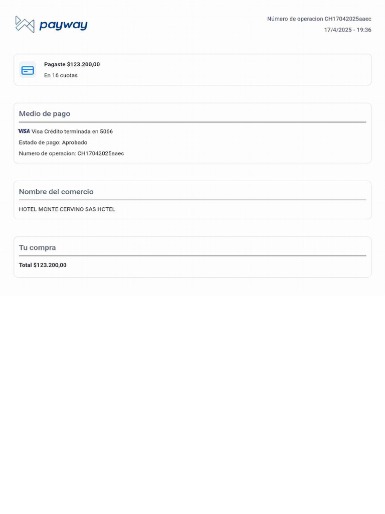 Comprobante Payway (14) | PDF