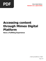 Mimeo Digital User's Guide | PDF | Mobile App | Tablet Computer