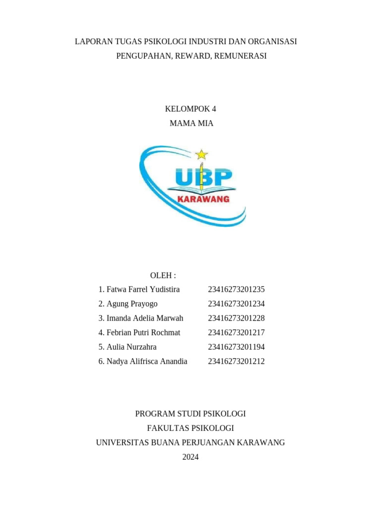 (PIO) Tugas Laporan Makalah KELOMPOK 4 | PDF