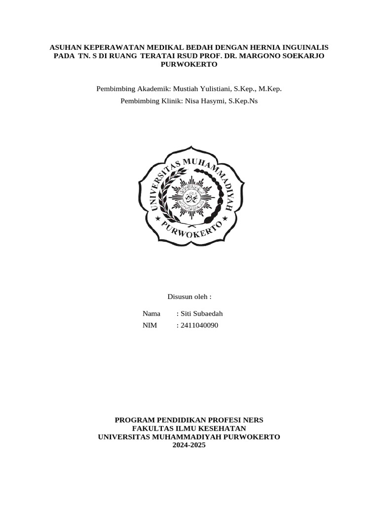 ASKEP HERNIA INGUINALIs | PDF