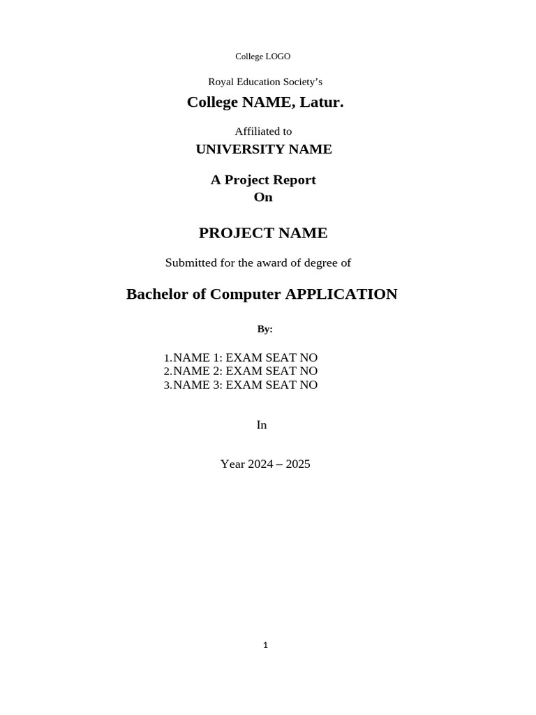 ProjectL Report - Sample Copy (1) | PDF | Usability | Databases