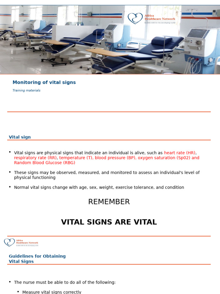 02 Monitoring of Vital Signs - V2 - HK | PDF | Blood Pressure ...