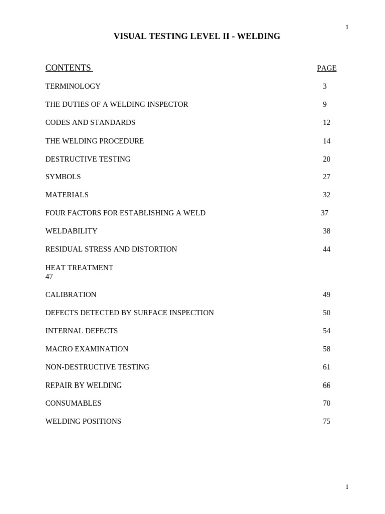 Visual Testing Welding | PDF | Welding | Construction