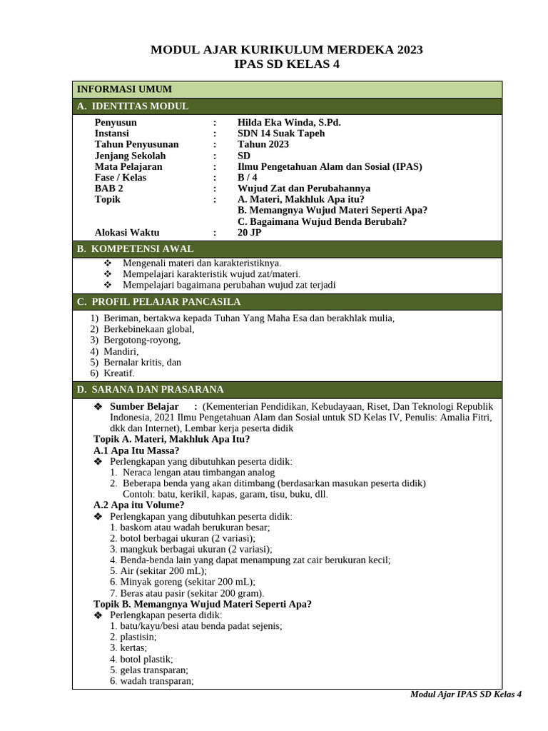 MA IPAS K4 BAB 2 (Datadikdasmen.com) | PDF