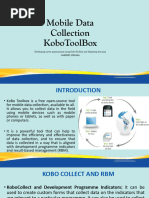 KoBoCollect App Data Collection Guide | PDF | Mobile App | Tablet Computer