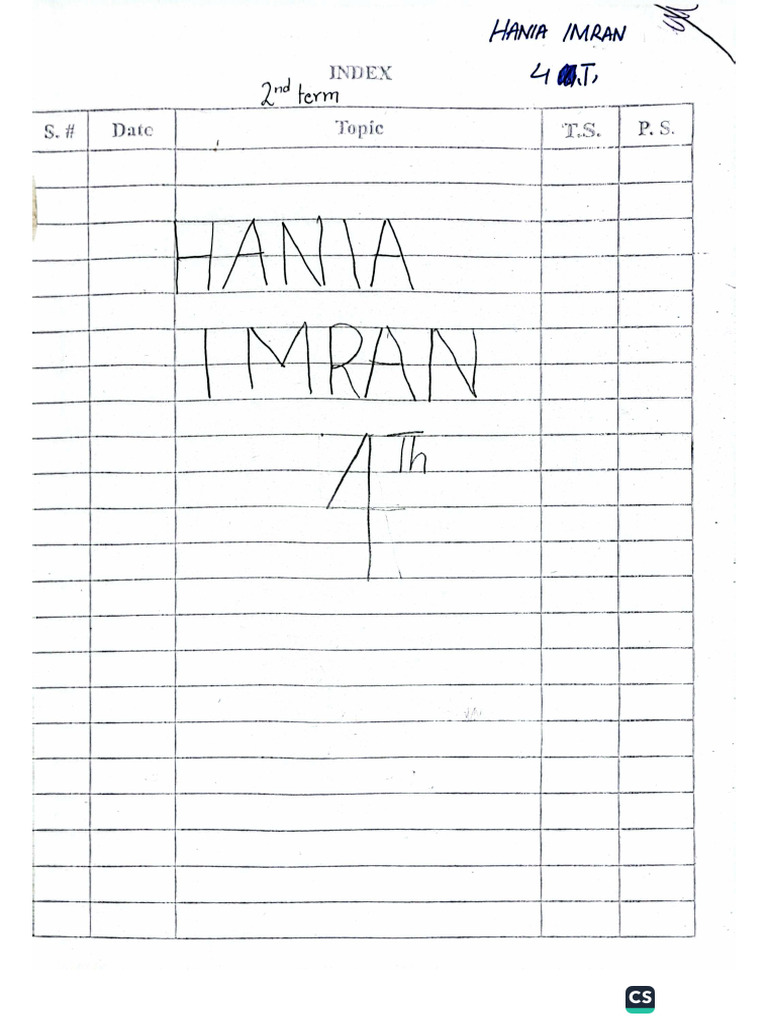 Grade 4-Mathematics Notebook | PDF