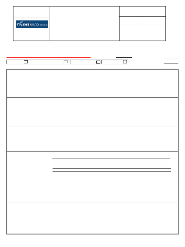 Corrective Action Report (PFP) | PDF