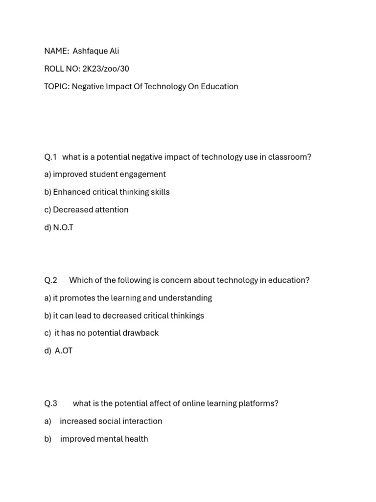 Document Ashfaque Ali | PDF