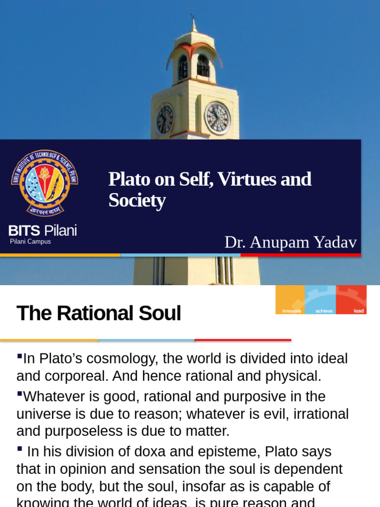 Plato's Philosophy: Soul, Ethics, and State | PDF | Soul | Virtue