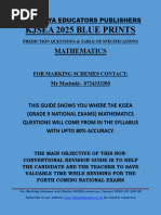 Grade 9 Mathematics Term 1 Exam 2025 | PDF | Area | Elementary Mathematics