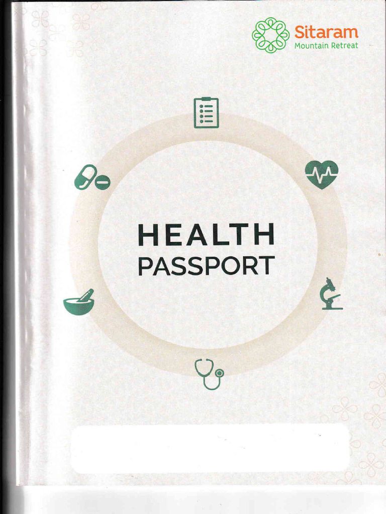 Health Passport - 20241028 - 0001 | PDF | Physiology | Clinical Medicine