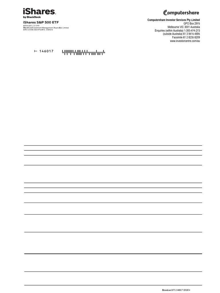 IVV_MIS_Periodic_Statement_2024_12_18 | PDF | Exchange Traded Fund ...