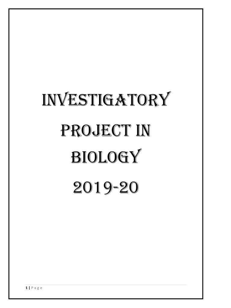 Class 12 Investigatory Project on Colour Blindness | PDF | Color | Senses