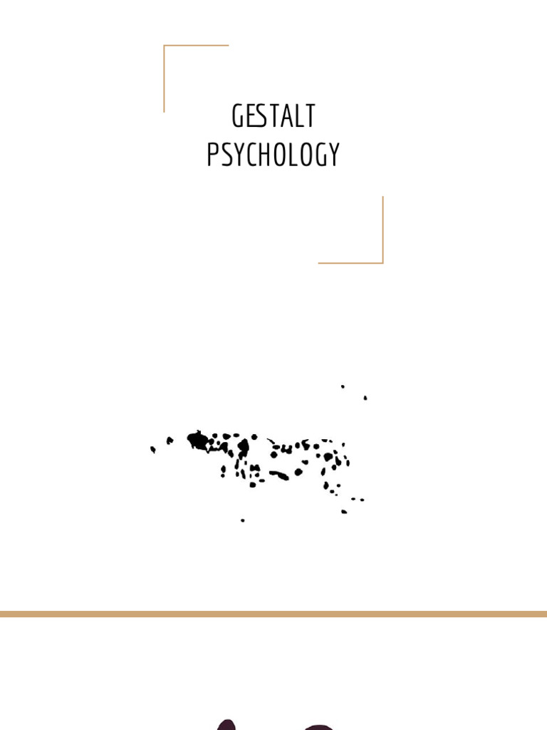 Gestalt Psychology | PDF