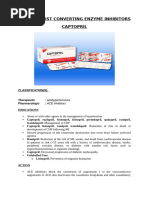 ACE Inhibitor Dose Conversion Guide | PDF | Drugs | Hypertension