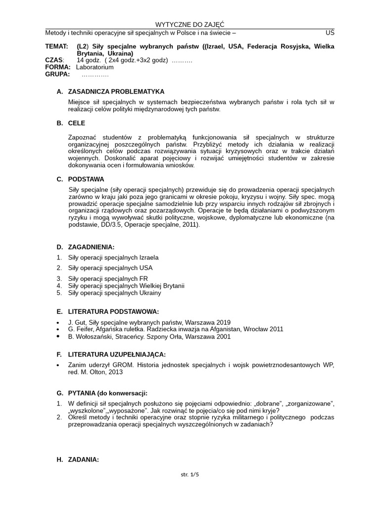 L2 Wytyczne Mu-1 | PDF