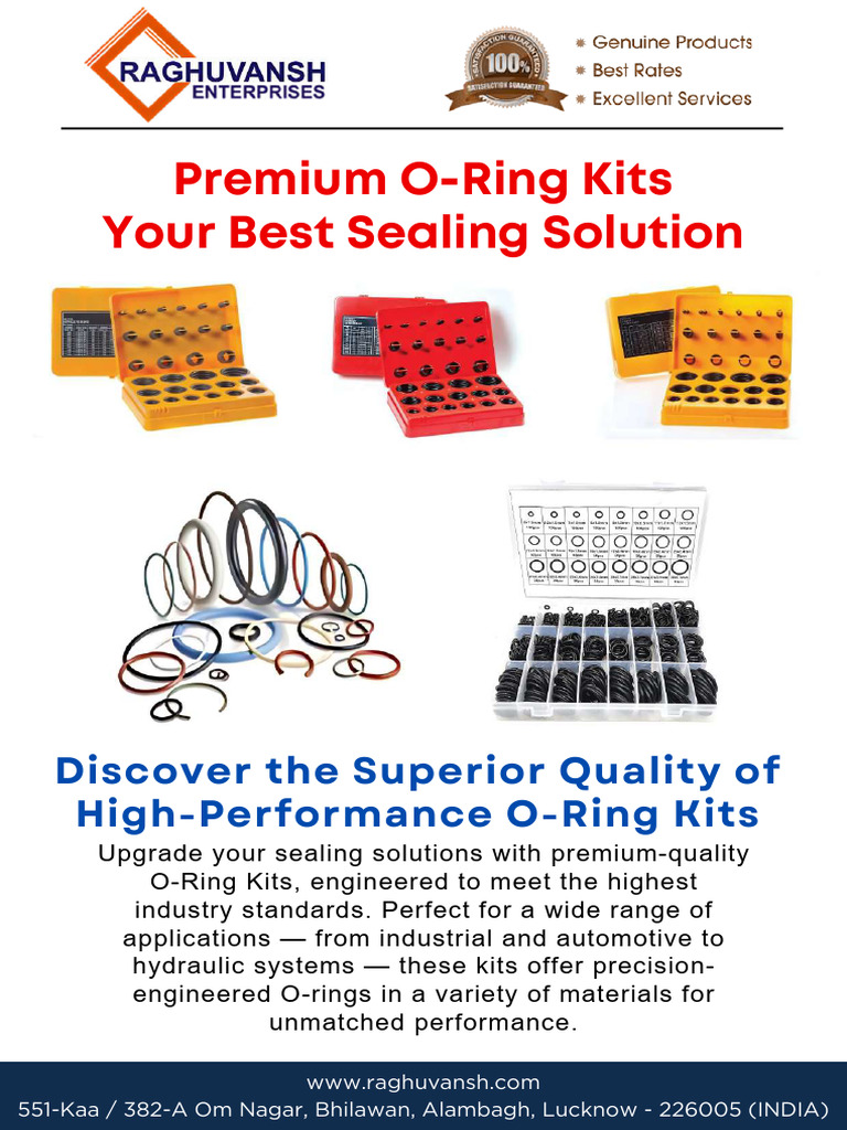 Premium O-Ring Kits Catalogue | PDF