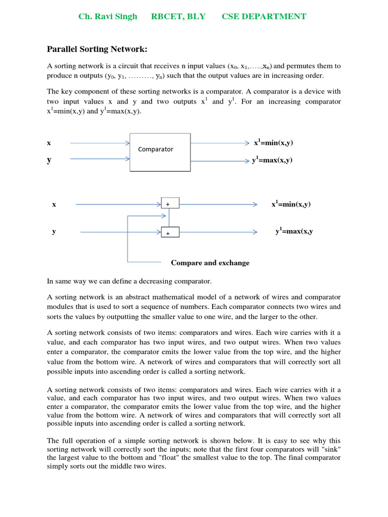 Parallel Algorithms Unit 3 By Dr. Choudhary Ravi Singh | PDF | Algorithms And Data Structures ...