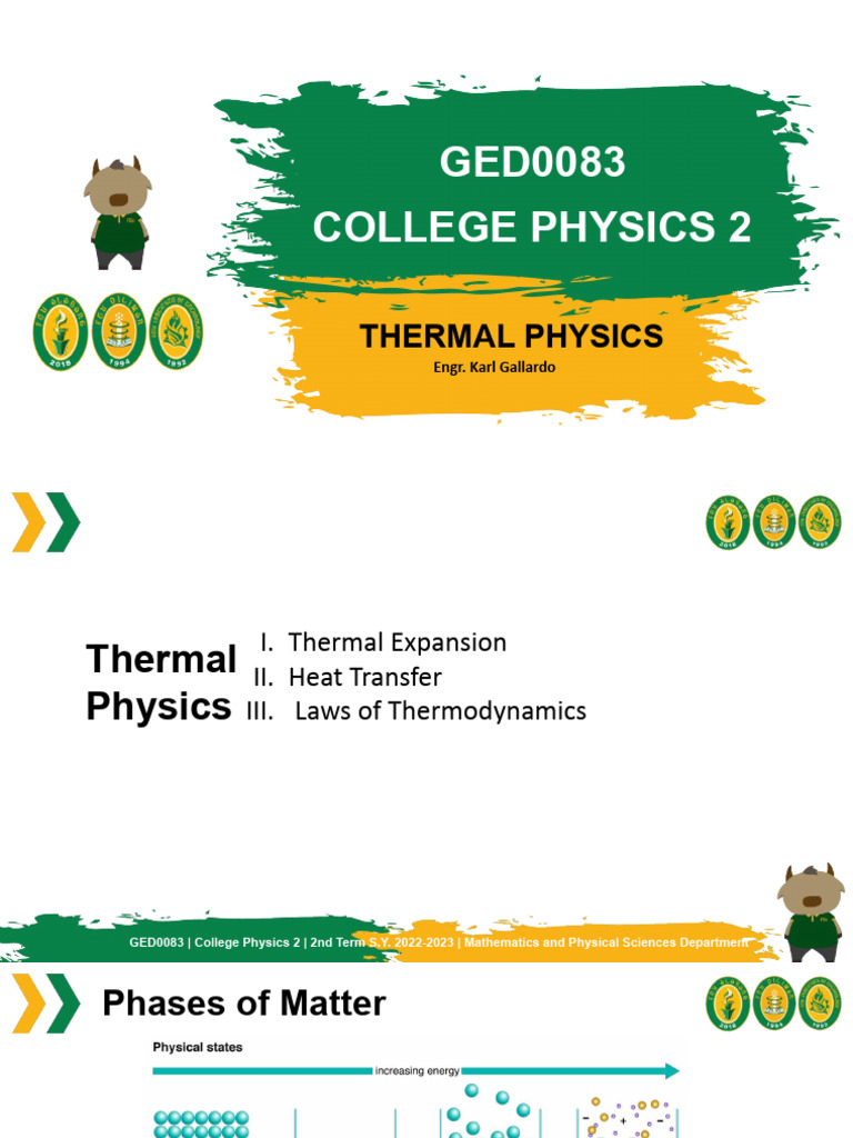 Thermal Physics Overview for GCSE | PDF | Temperature | Thermal Expansion