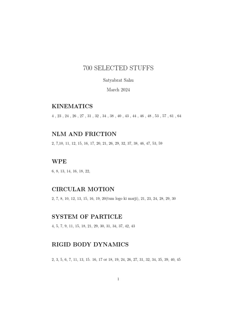 Comprehensive Physics Topics Guide | PDF