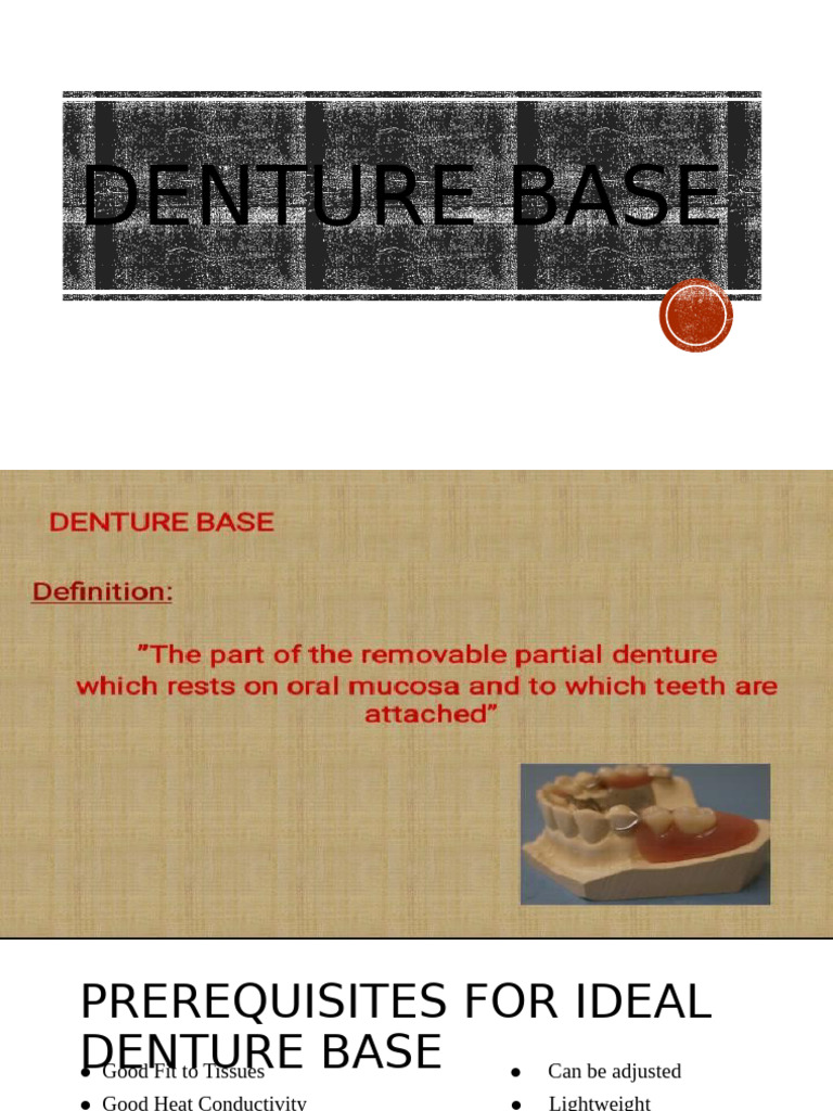 Denture Base | PDF