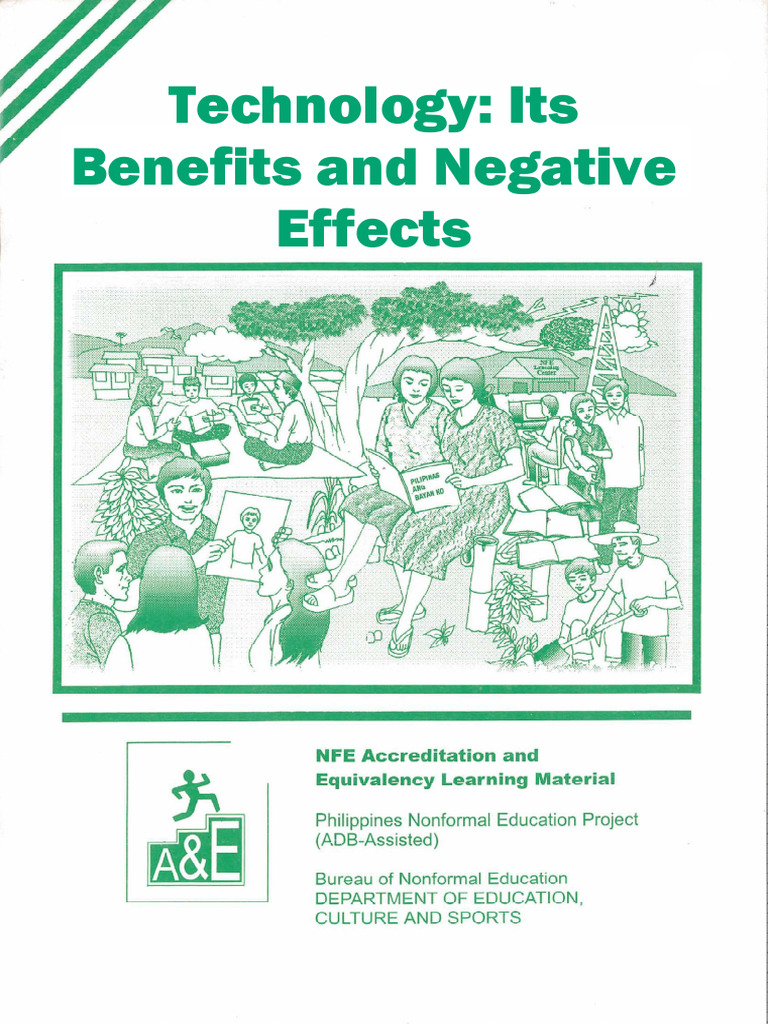 Technology: Benefits and Drawbacks | PDF | Television | Internet