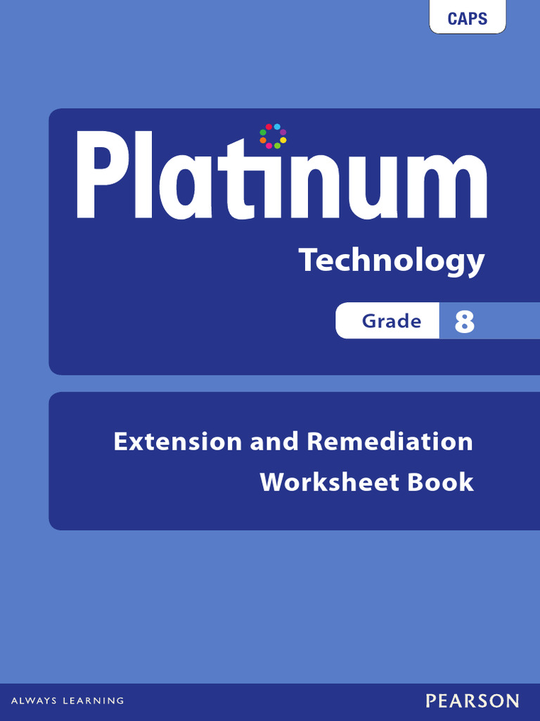 Gr8 Technology Extension and Remediation Worksheet Book | PDF | Gear ...