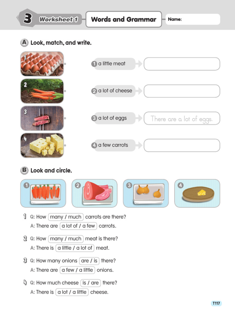 Food Quantity Worksheet | PDF | Asian Cuisine | Food And Drink Preparation
