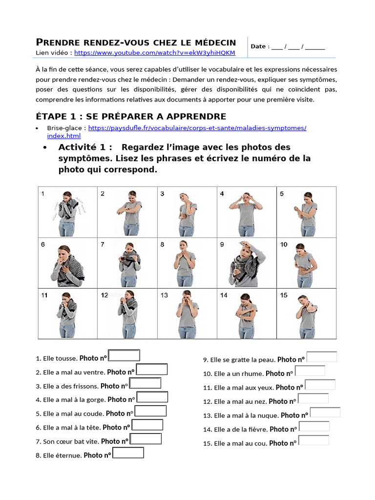 Prendre Rendez-vous Médical Facilement | PDF