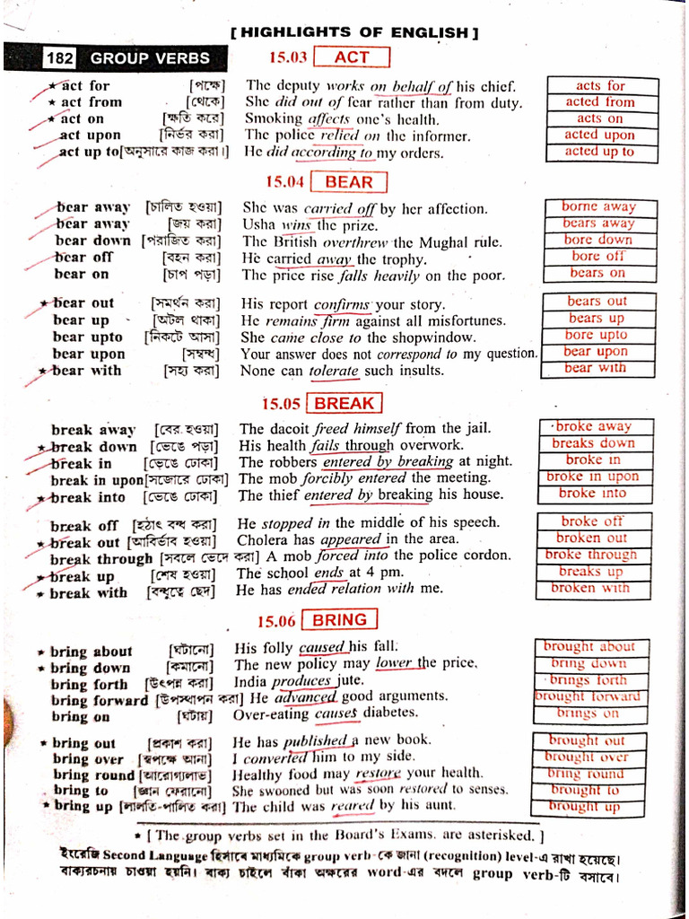 Group Verb | PDF