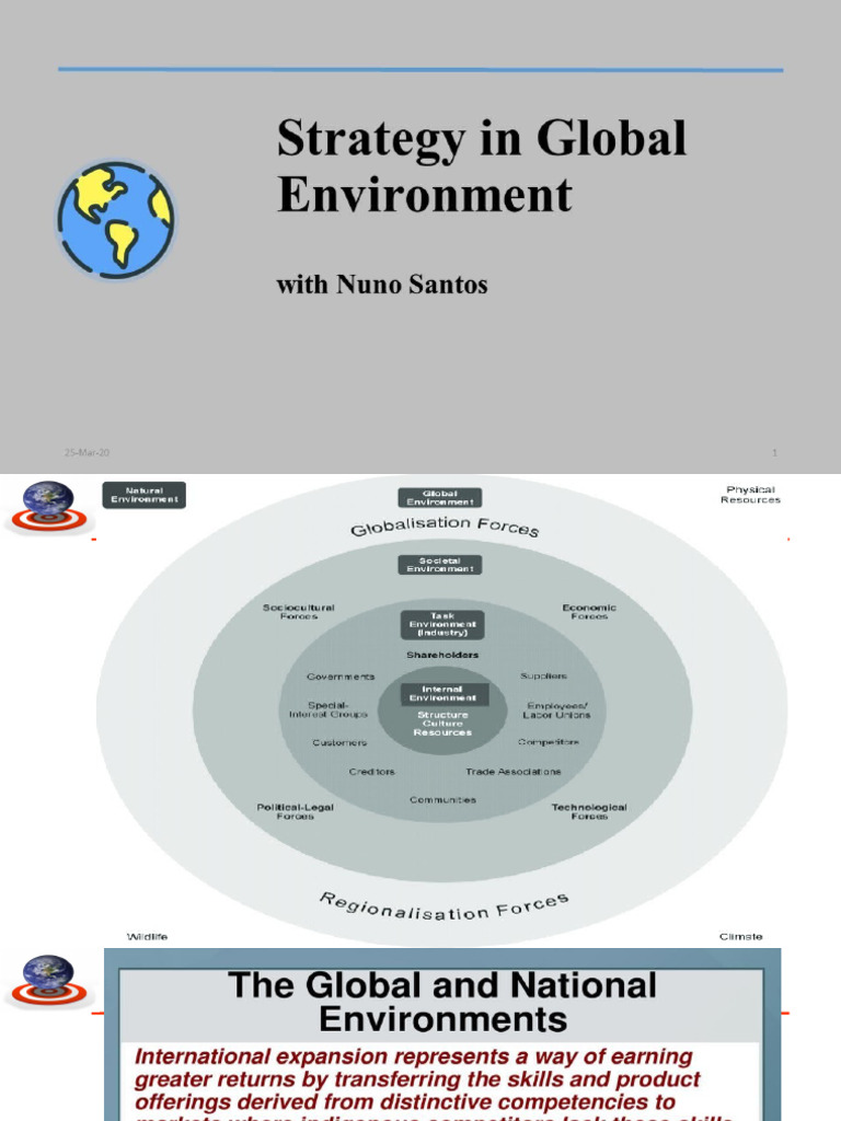 Strategic Global Environment | PDF