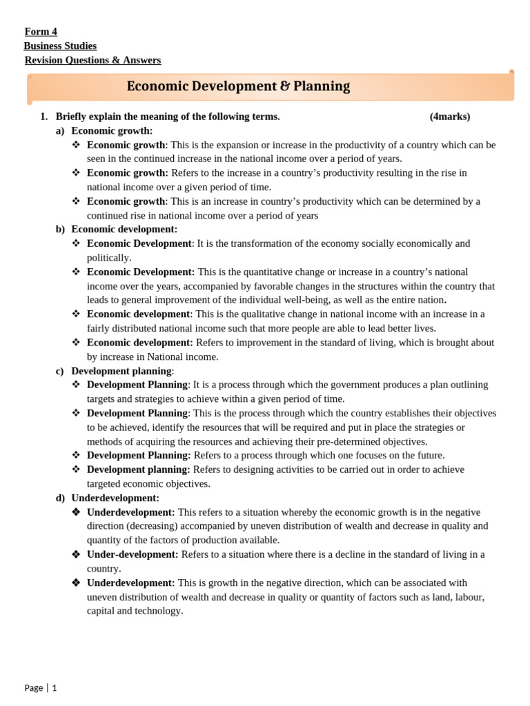 Economic Development & Planning | PDF | Poverty | Poverty & Homelessness