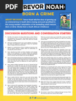 Born a Crime: A Journey of Identity | PDF