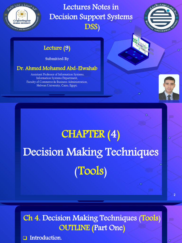 Lecture 09. Ch4. Decision Making Techniques (Part One) | PDF | Swot Analysis | Decision Making