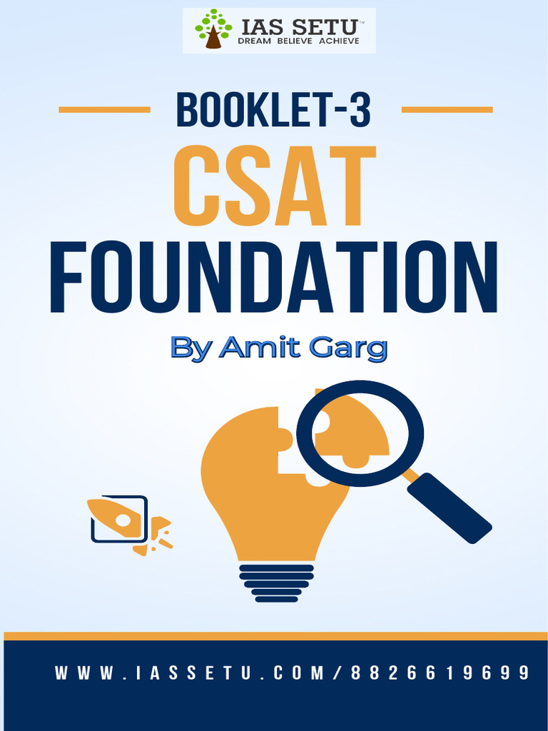 CSAT Pie Chart Analysis Handout | PDF | Interest | Compound Interest