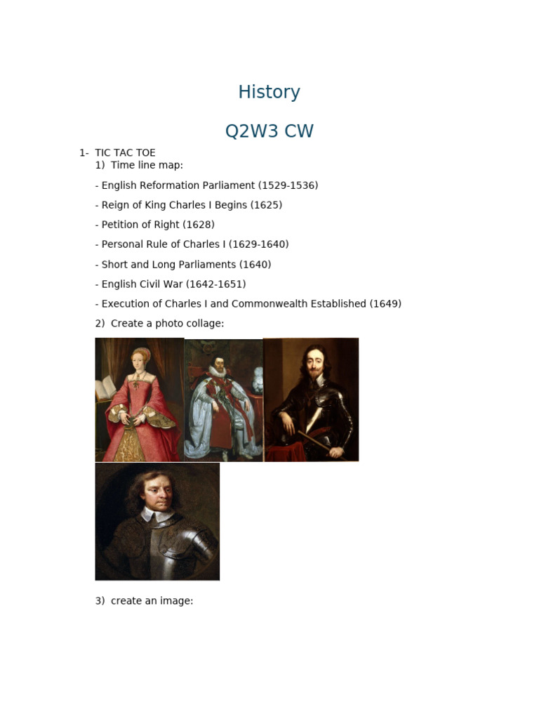History Q2W3 CW: Author Is Licensed Under | PDF