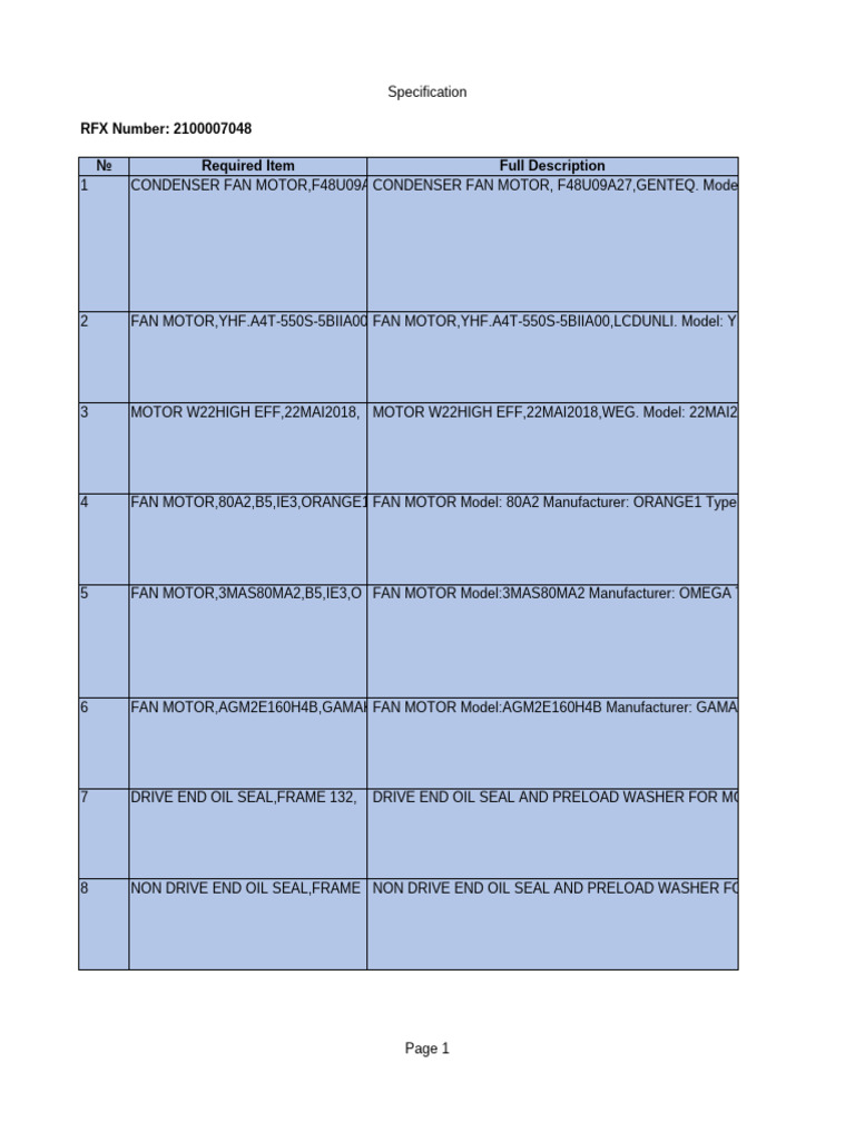 Fujitsu Asyg12lmce Motor Specification | PDF