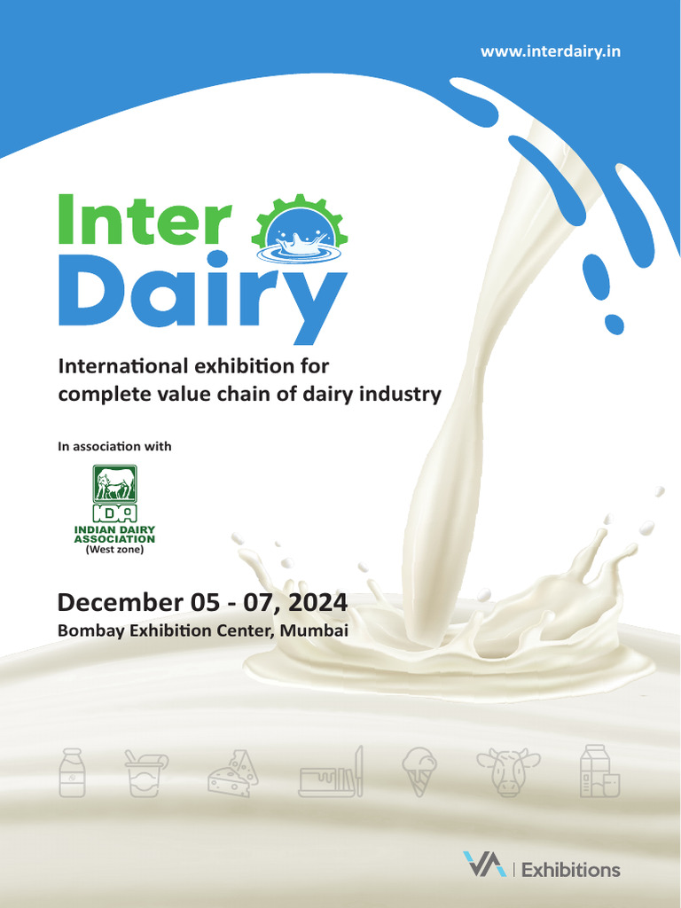 Inter Dairy Brochure 2024 Org | PDF | Milk | Dairy