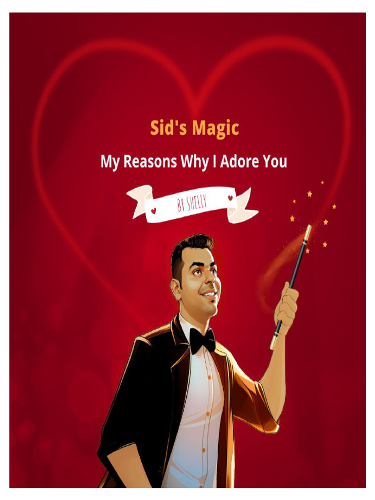 Reasons Why I Adore Sid ? | PDF