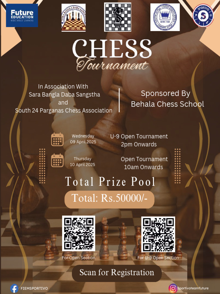 All Bengal U-9 Open Chess Tournament 2025 | PDF | Arbitration ...