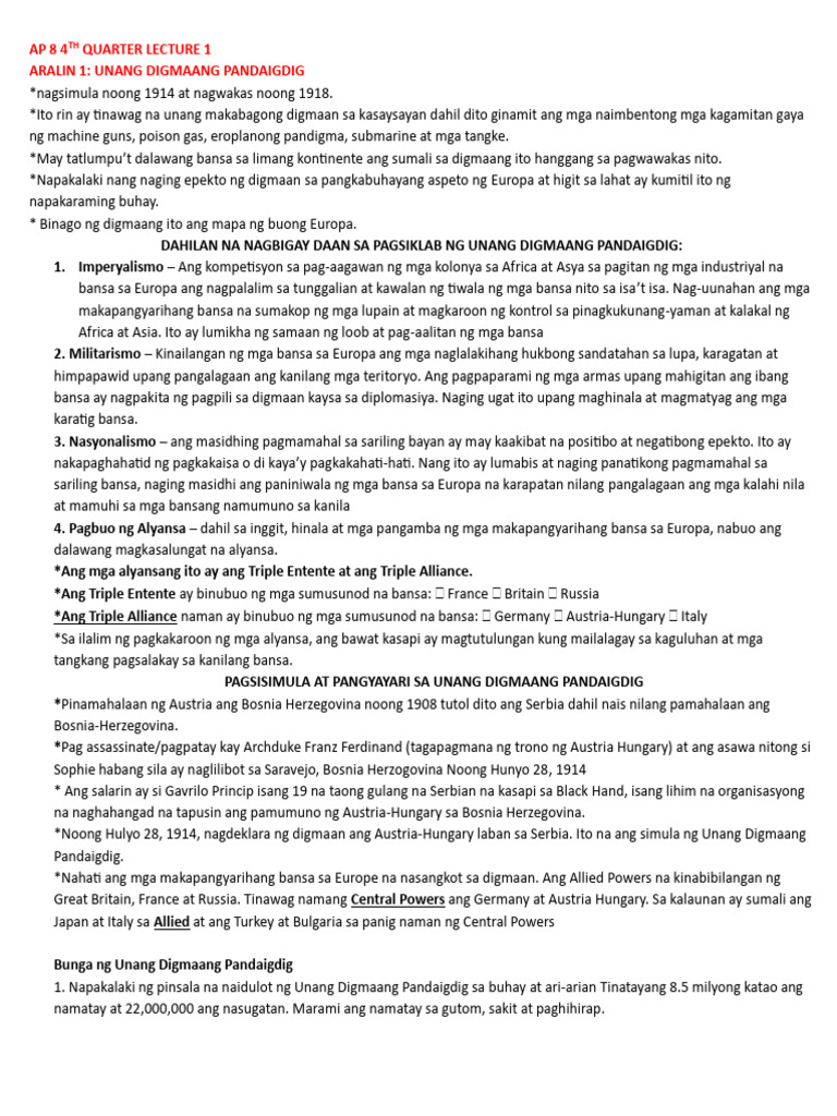 AP8-Q4-WHOLE-LECTURES | PDF