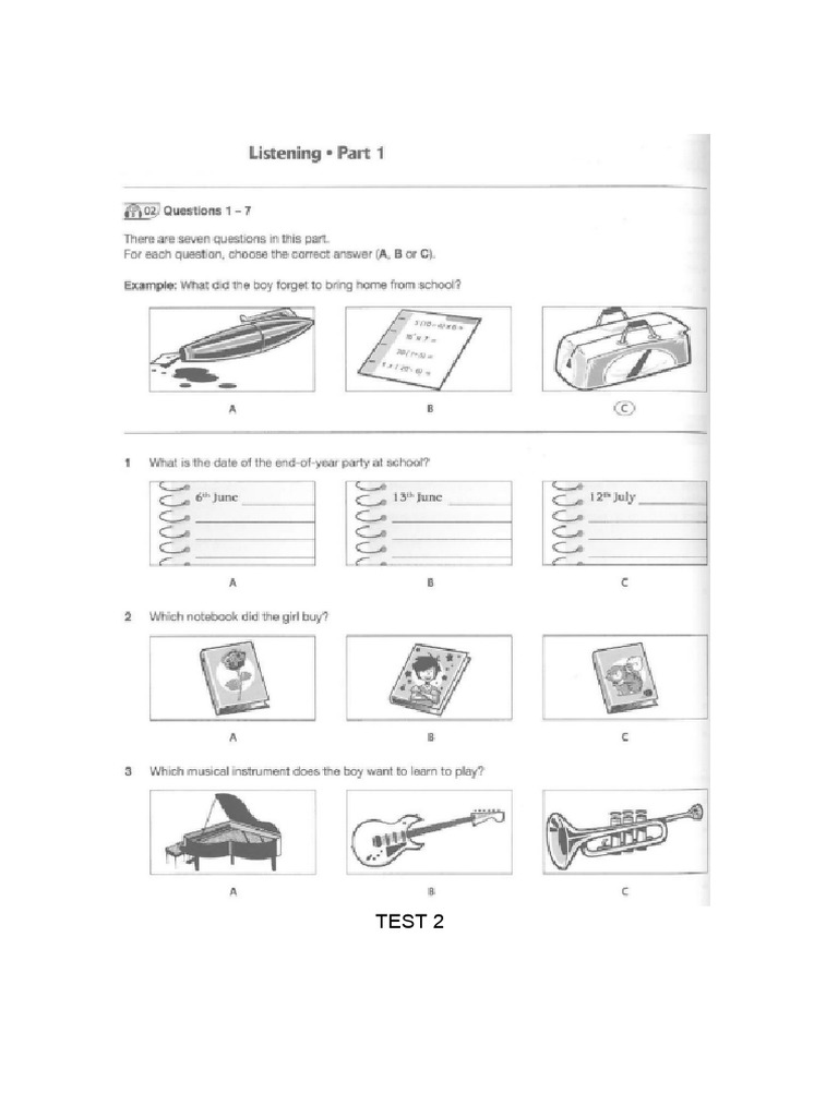 Test 2.b1.coursebook - New | PDF