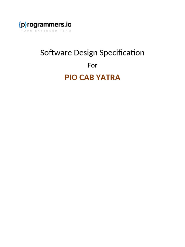 Case Study - PIO Cab Yatra AS40n | PDF | Databases | Sql