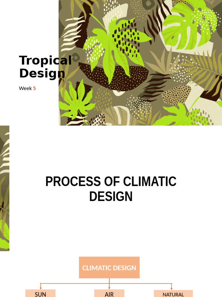 ATROPIC - WEEK 4 Process of Climatic Design | PDF | Contour Line | Map